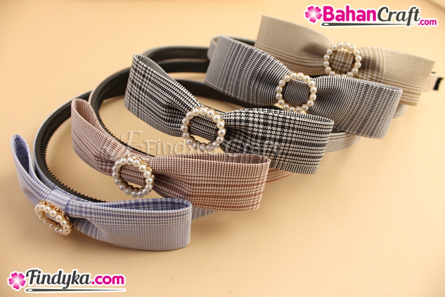 Findyka.com - Bando Ribbon Motif Kotak Salur