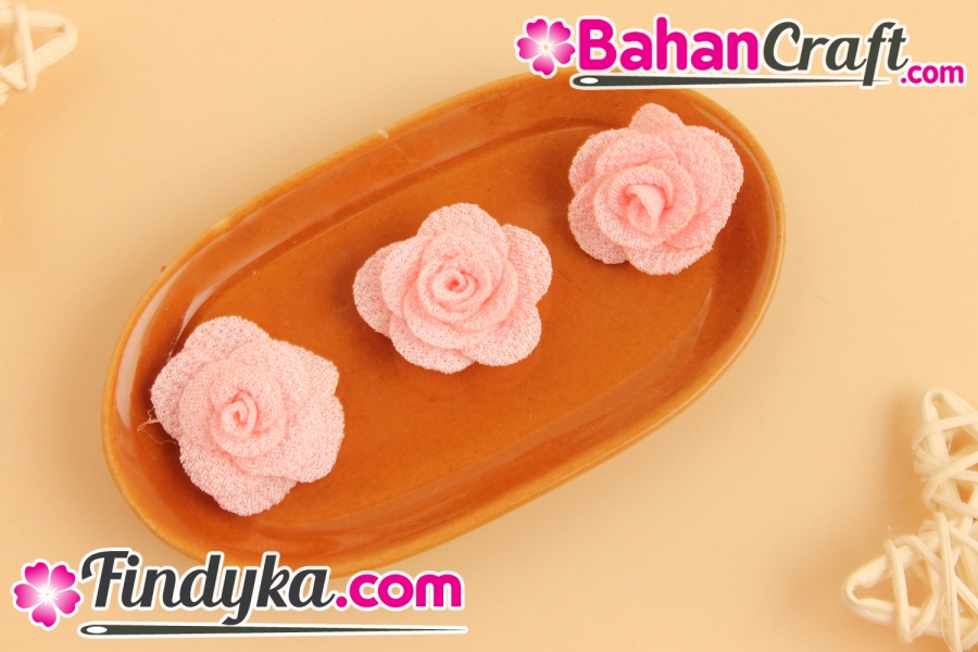 Findyka.com - Bunga rose kecil pink