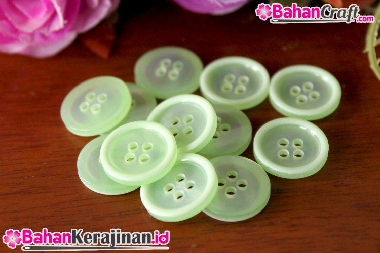 Findyka.com - Kancing jas 1,5cm KJ01 hijau muda